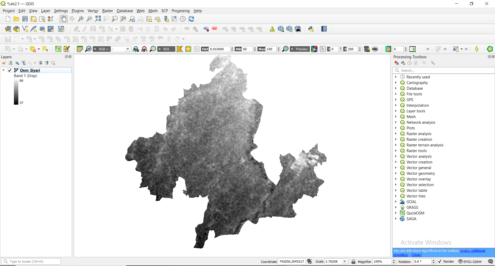 How To Do Projection Of A Vector Data In Qgis Map Adda