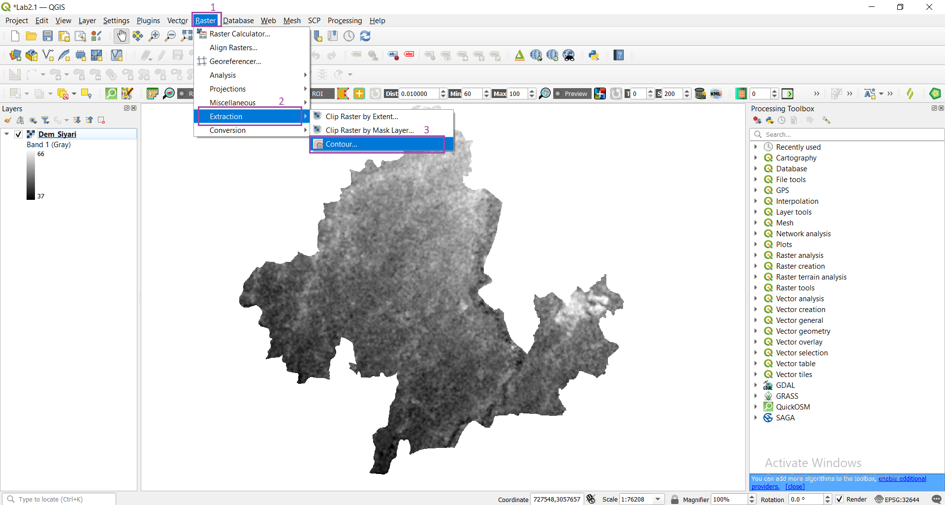 How to do projection of a vector data in QGIS ? - Map Adda