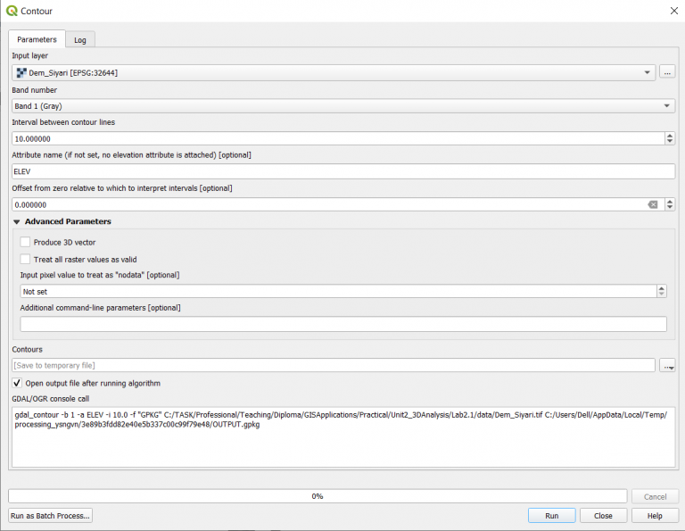 How to generate contour from DEM in QGIS? - Map Adda