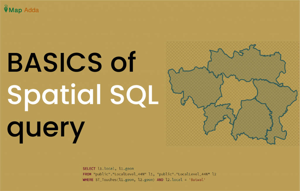 The basics of spatial SQL query - Map Adda