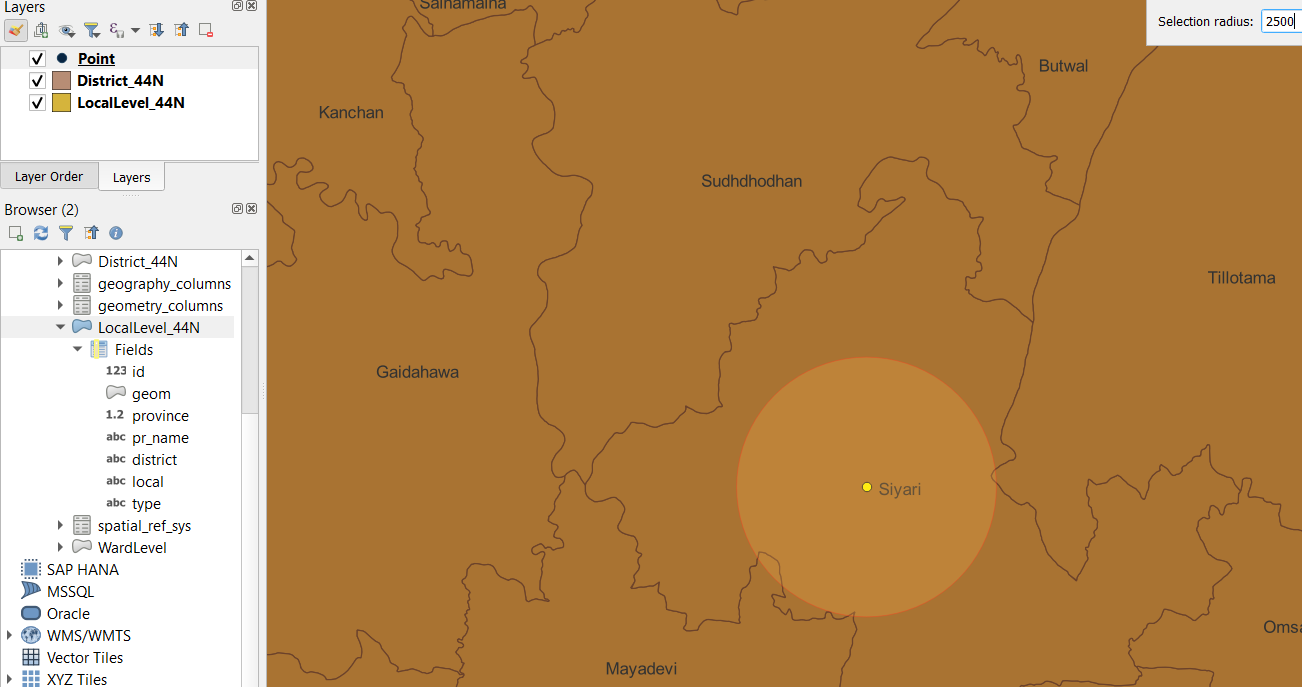 The basics of spatial SQL query - Map Adda
