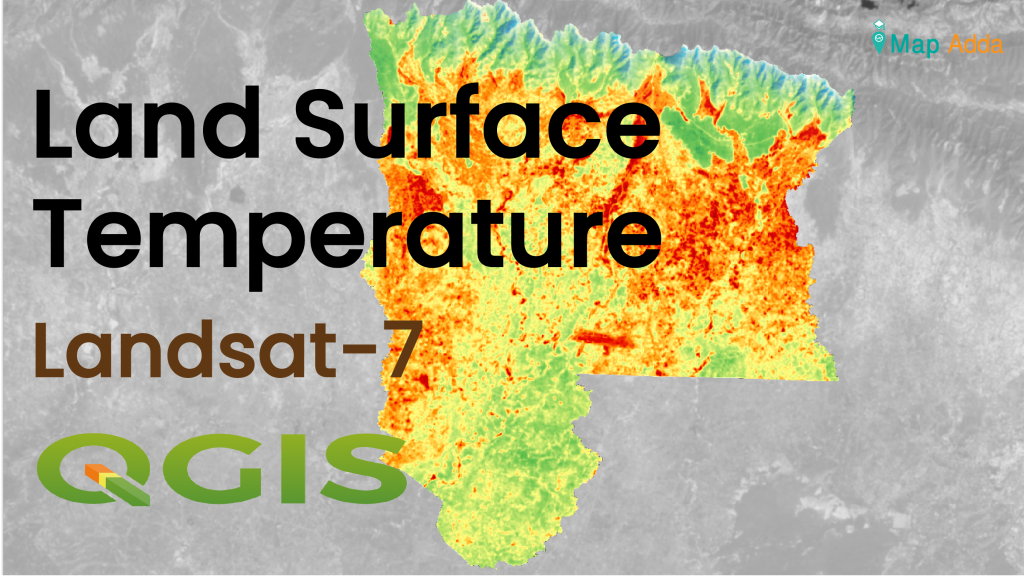 How to calculate land surface temperature from Landsat-7 ETM+ ? - Map Adda