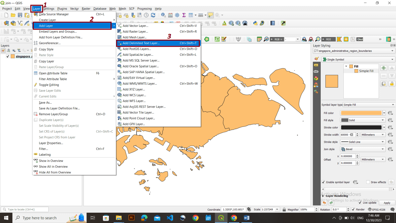 How to do table join in QGIS ? - Map Adda