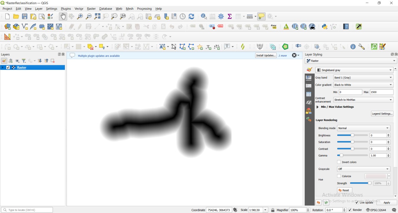 How To Reclassify A Raster Into Discrete Classes For Suitability Analysis Map Adda