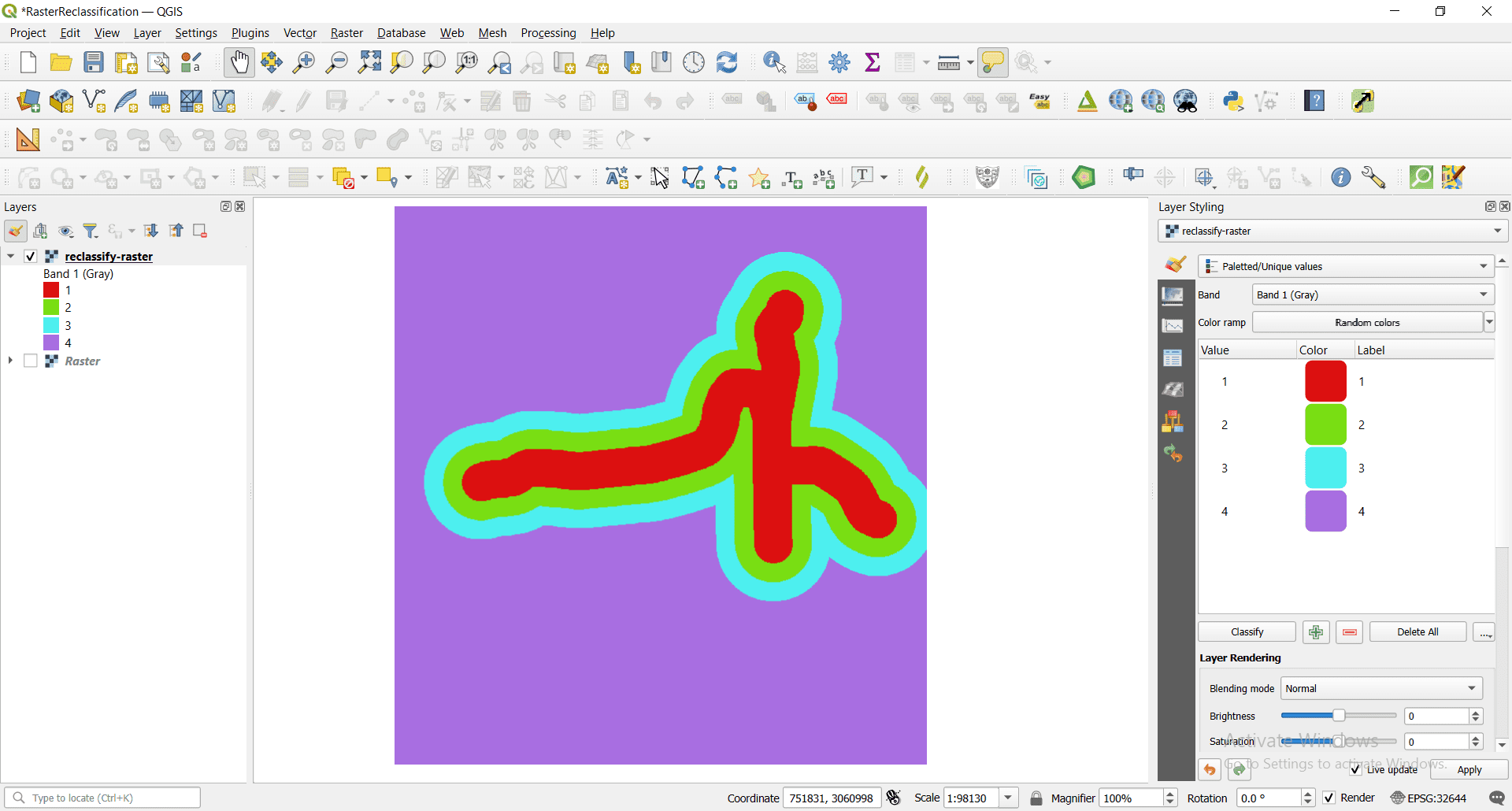 How To Reclassify A Raster Into Discrete Classes For Suitability Analysis Map Adda