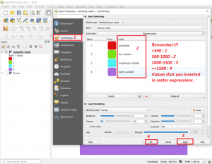 How to reclassify a raster into discrete classes for suitability ...