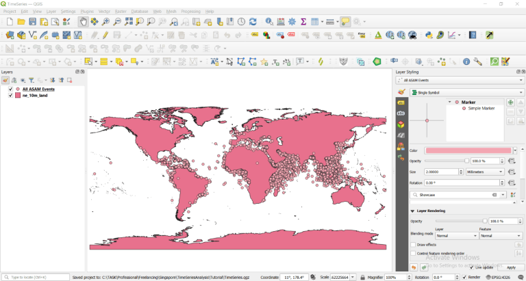 Time Series Data Animation In Qgis Map Adda
