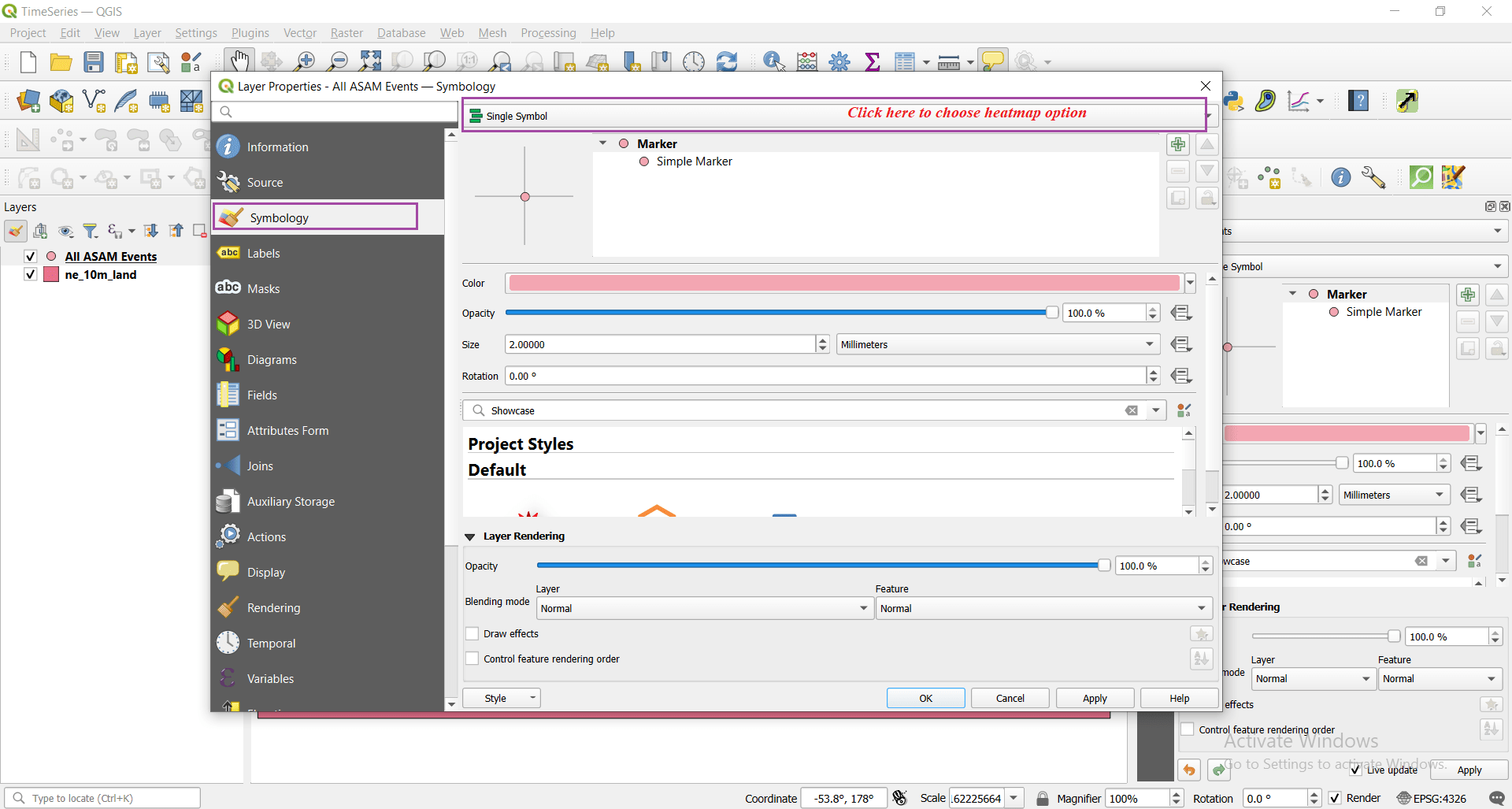 Time series data animation in QGIS - Map Adda