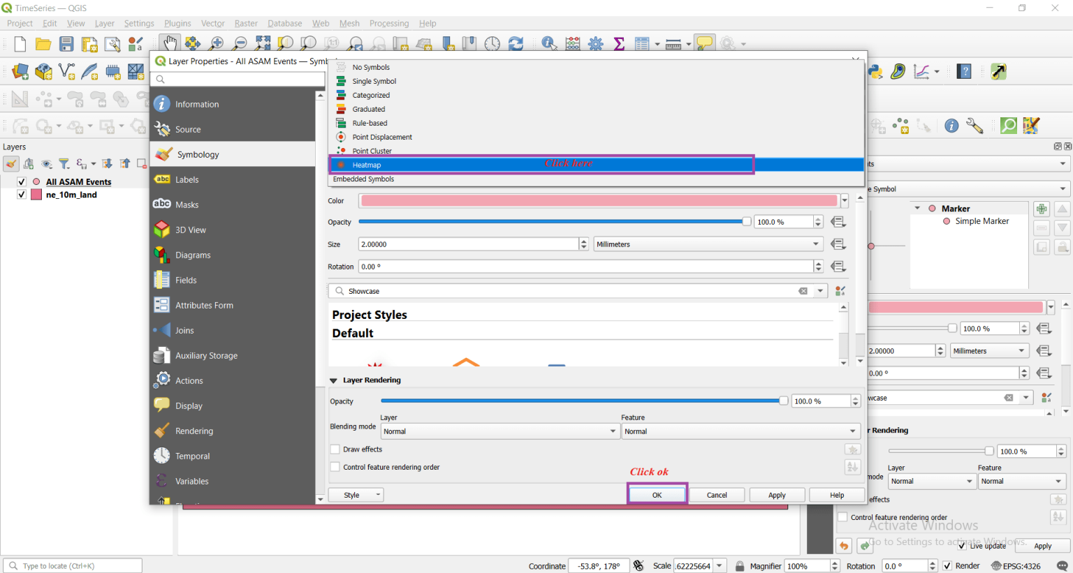 Time series data animation in QGIS - Map Adda