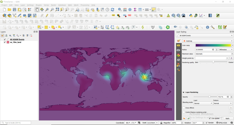 Time series data animation in QGIS - Map Adda