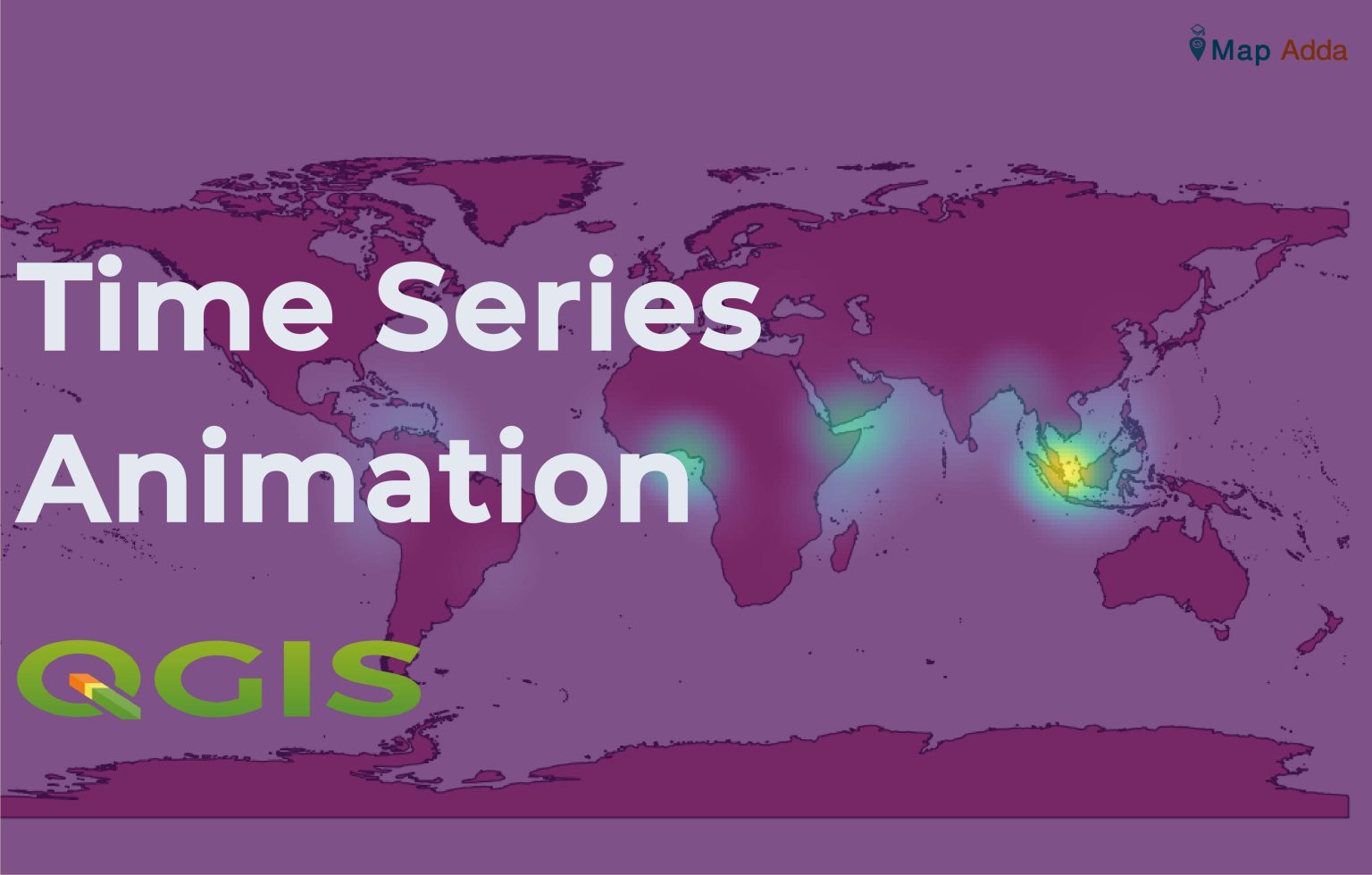 Time series data animation in QGIS - Map Adda